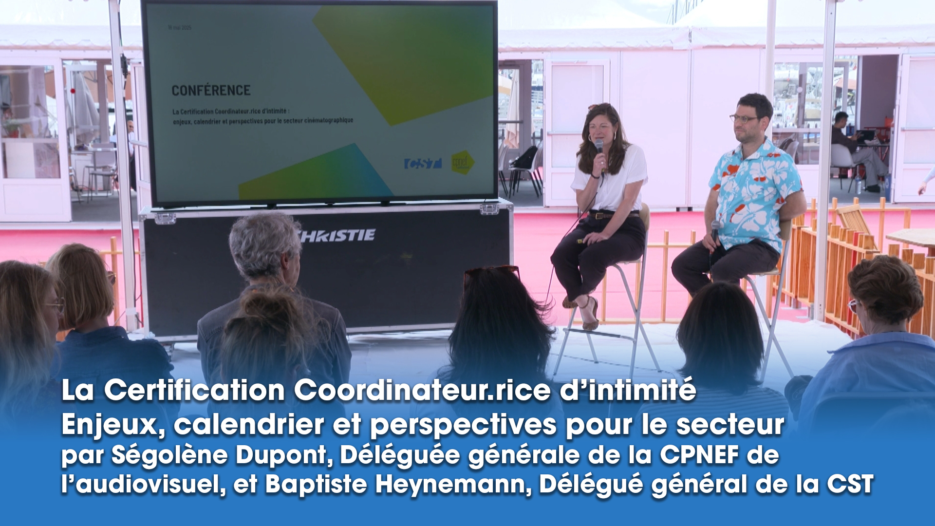 Coordination d'intimité - Formation CST